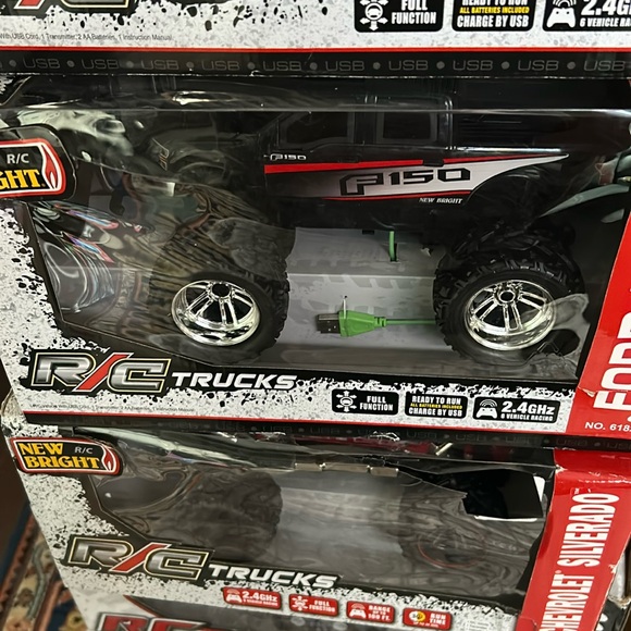 New Bright | Toys | New Bright Remote Control Truck Black Ford F 5 ...